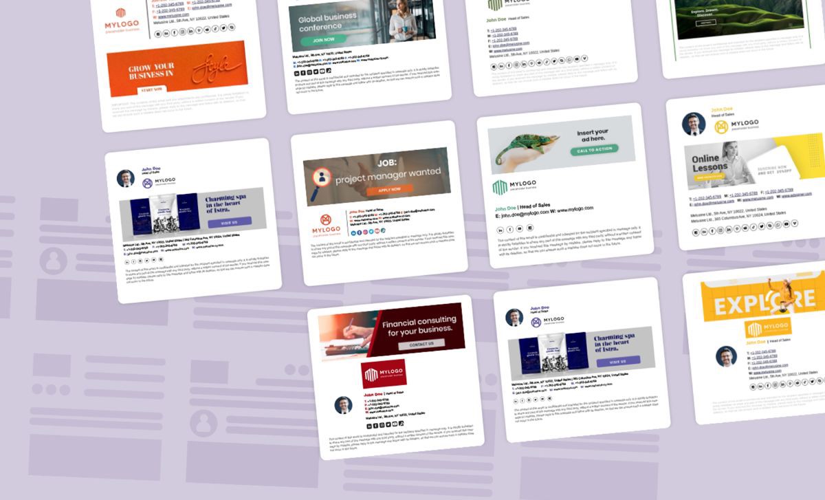 10 of the Most important Email Signature Design Trends in 2023 | AdSigner